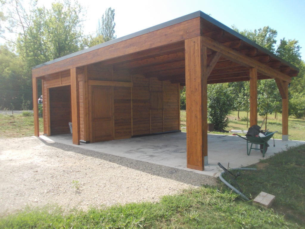 garage in legno e car-port | tflegno.it